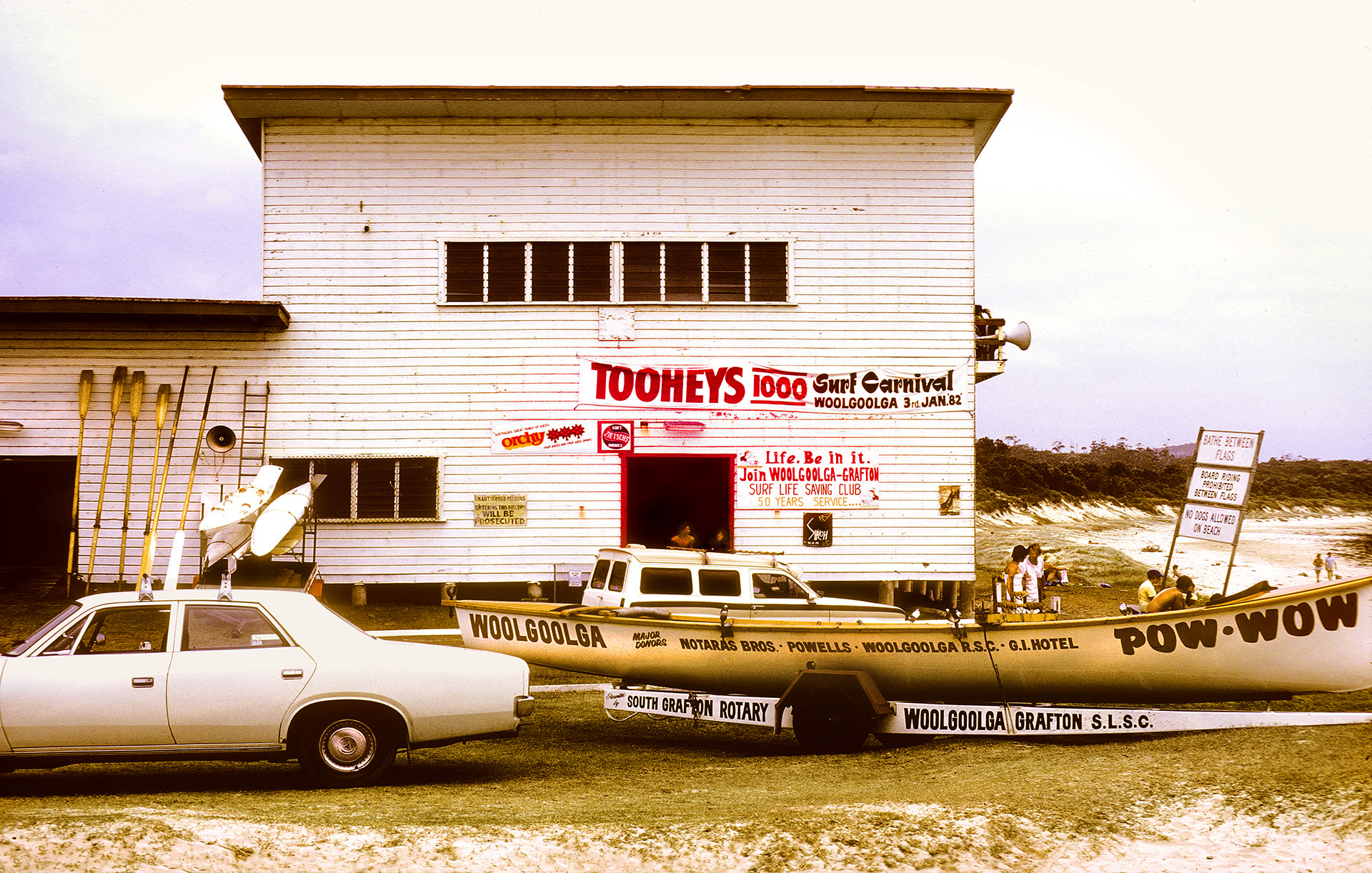 Woolgoolga Surf Club January 1982 Bob Weeks Photography